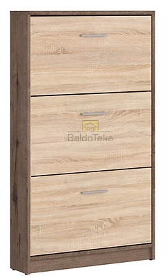 NEPO PLUS SFB3K br batų dėžė - Prieškambario baldai